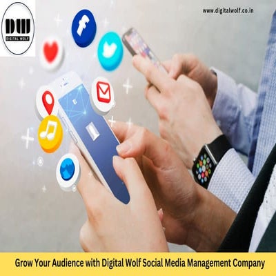 Grow Your Audience with Digital Wolf Social Media Management Company | PPT