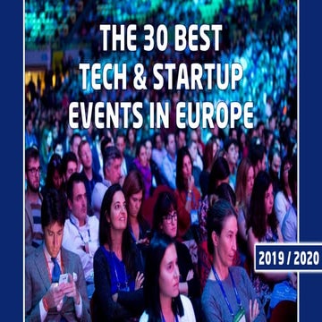 Best tech-startup-event-in-europe 2019-3 | PPT