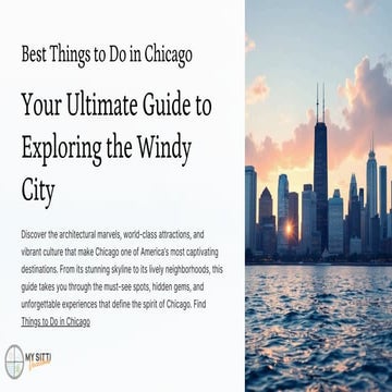 Your Ultimate Guide to Exploring the Windy City | PDF