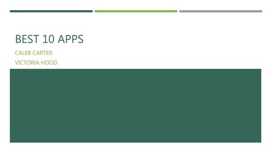 Top Ten Apps.pptx