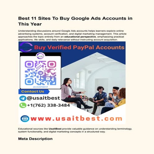 Best 11 Sites To Buy Google Ads Accounts in This Year.pdf