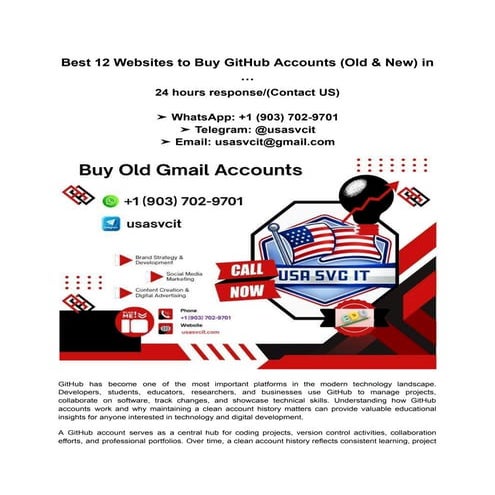 Comprehensive Guide to GitHub Account Management and Educational ...