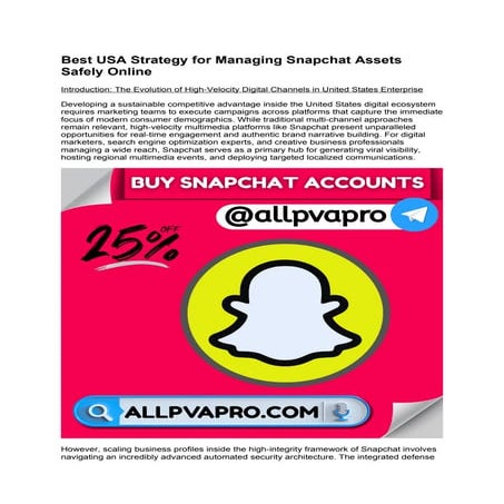 Best 18 Smart Protocols For Buying Snapchat Account Smoothly 2026.pdf