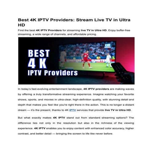 Best 4K IPTV Providers_ Stream Live TV in Ultra HD.pdf