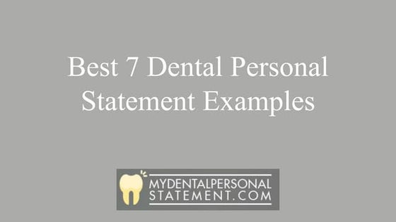 6 Best Samples of Personal Statement in Cardiology | PPTX