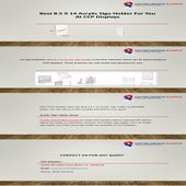 Best 8.5 x 14 Acrylic Sign Holder for You at CCP Displays (2).pdf