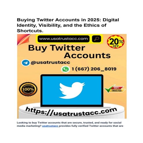 Best 8 Sites for Purchasing Twitter Accounts.pdf