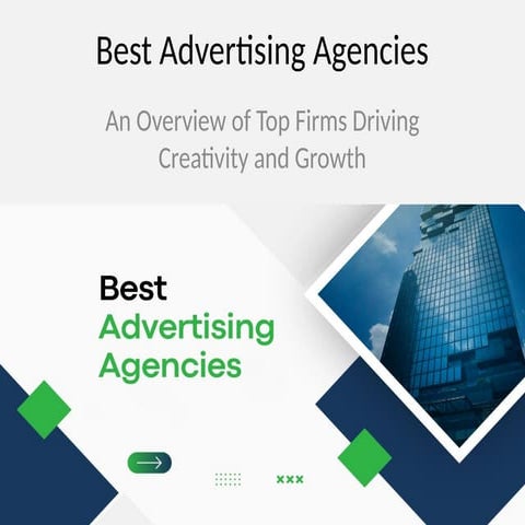 Best Advertising Agencies: Powering Brands to New Heights | PPTX