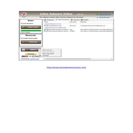 Best adware remover | DOCX