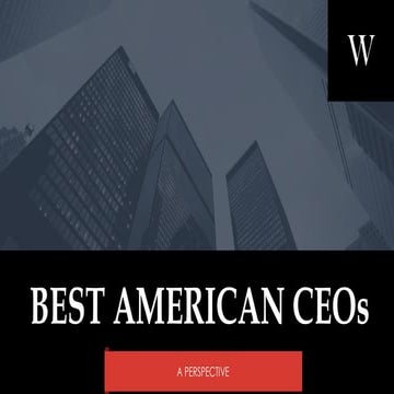 Best American CEOs | PDF