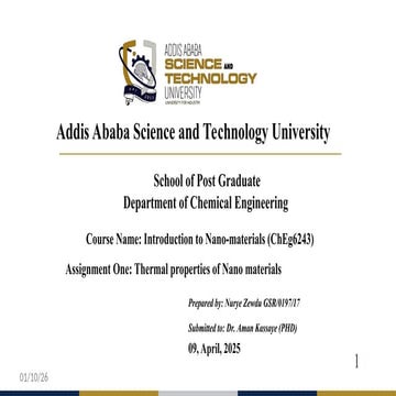 Thermal Properties of nano-material prepared by Nurye Zewdu-GSR-0197.pptx
