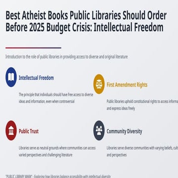 Best Atheist Books Public Libraries Should Order Before 2025 Budget ...