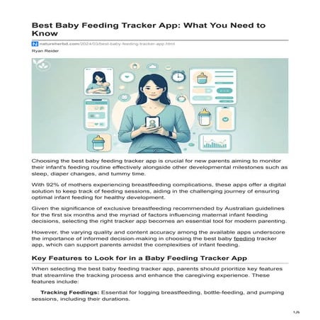 Best Baby Feeding Tracker App What You Need to Know | PDF
