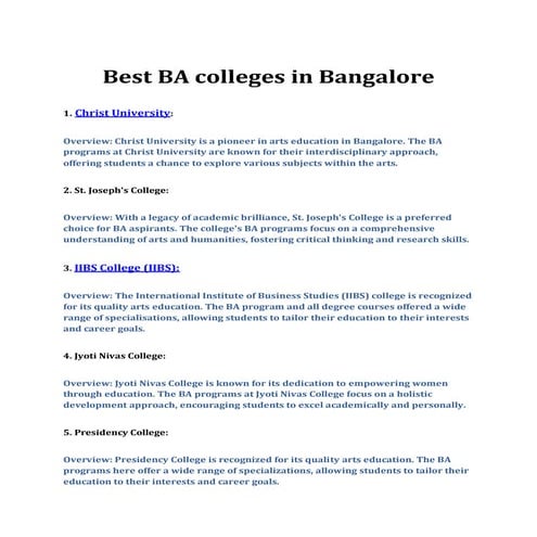 BA+IAS Preparation in Bangalore.docx.... | DOCX