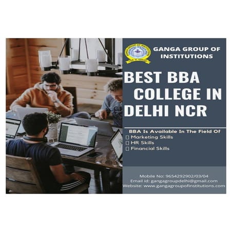 Best BBA College In Delhi NCR | PDF
