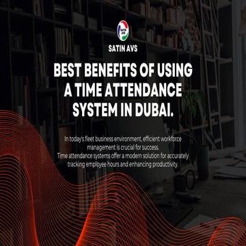 Best benefits of using a time attendance system in Dubai | PPT