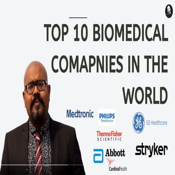 Best biomedical comapnies in the world | PPT