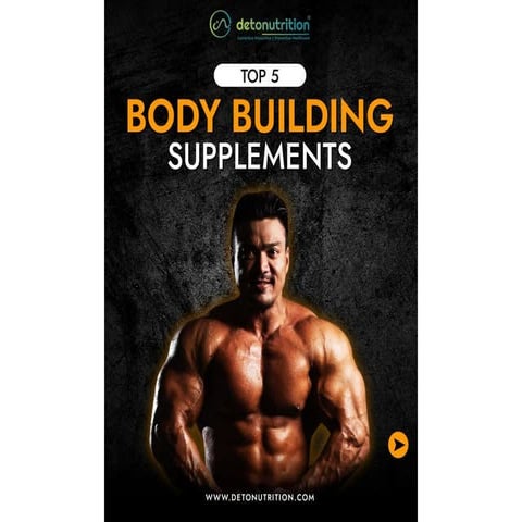 Best Body Building Supplements in India 2024 | Detonutrition | PDF