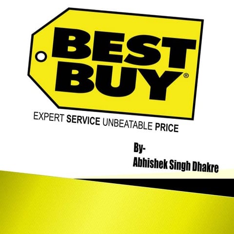 Best buy | PPTX | Retail Industry | Industries