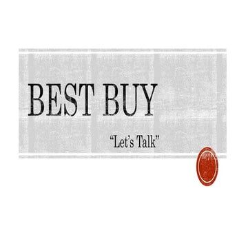 Best Buy | PPT