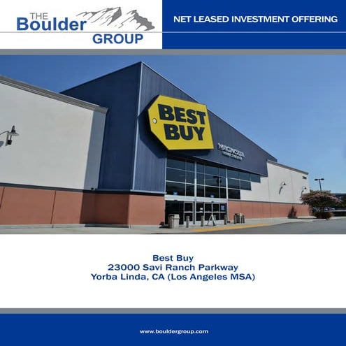 Net Lease Best Buy For Sale | PDF