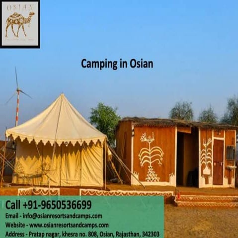 Osian desert safari in jodhpur | PPT