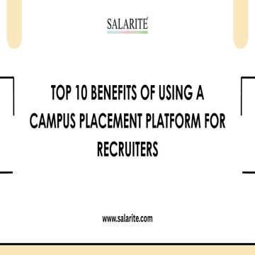Best Campus Placement Platform Tips by Salarite.pdf