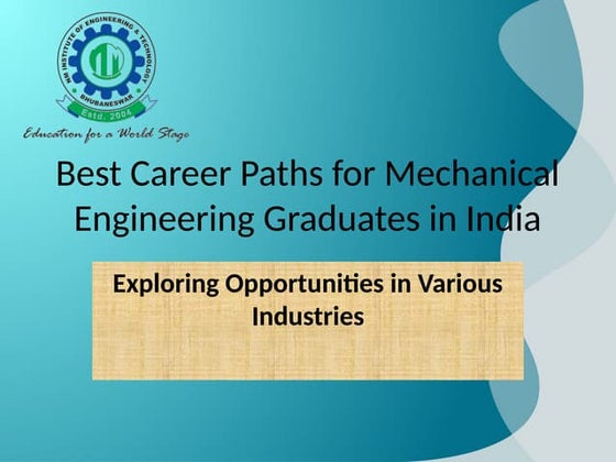Introduction to mechanical engineering | PPT