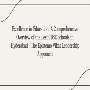 Best Nursery School in Nallagandla, Hyderabad - Epistemo Vikas ...