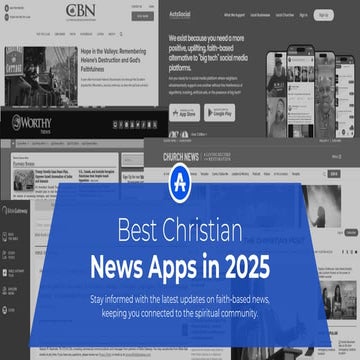Best Christian News Apps in 2025 - Actssocial | PDF