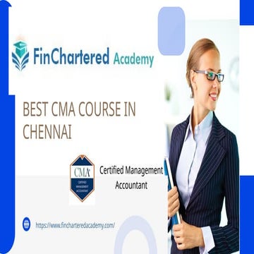 Best CMA Academy in chennai: Finchartered Academy | PPT