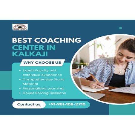 best coaching center in kalkaji: Scholar | PDF
