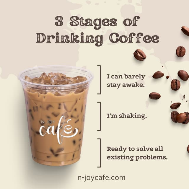 Experience the Coffee Journey: N-Joy Cafe's 3 Stages of Bliss in ...