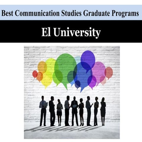 Best Communication Studies Graduate Programs | PPT