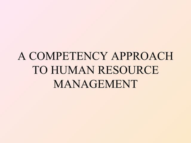 Hay method of job evaluation | PDF