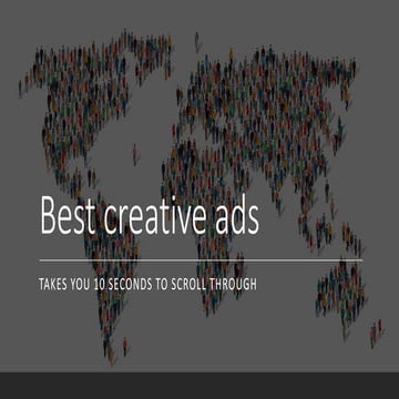 Best creative ads | PPT