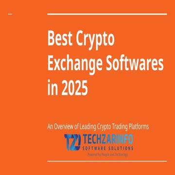 Best Crypto Exchange Software of the year 2025 | PPTX