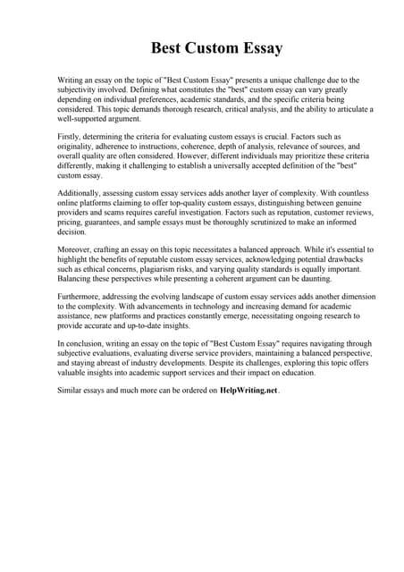 Best Custom Essay.pdf Best Custom Essay.pdf
