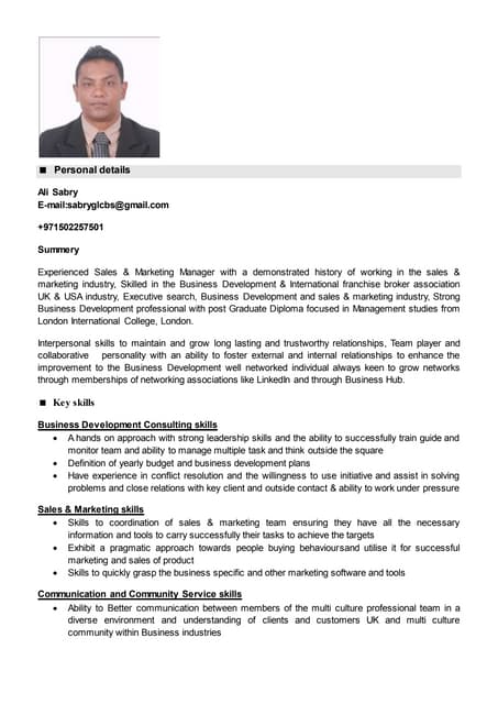 CV OF NAJEEB 2014 | PDF