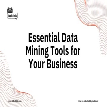 data mining tools.pptxvdvjdggmgmgelmgleg | PPTX