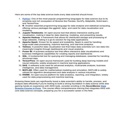 Best Data Science Tools You should know.pdf