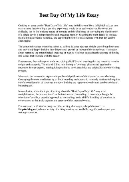 Perfect Day Essay.pdf