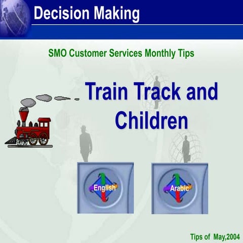 -DecisionMaking- Train track and children | PPTX