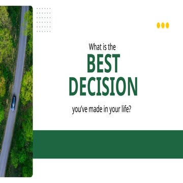 Best Decisions - Spiritual Presentations | PPTX