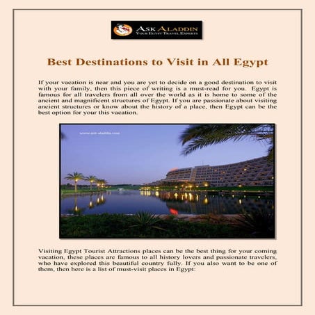 Best Destinations to Visit in All Egypt.pdf
