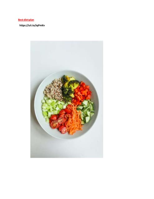 Best diet plans that work | PDF