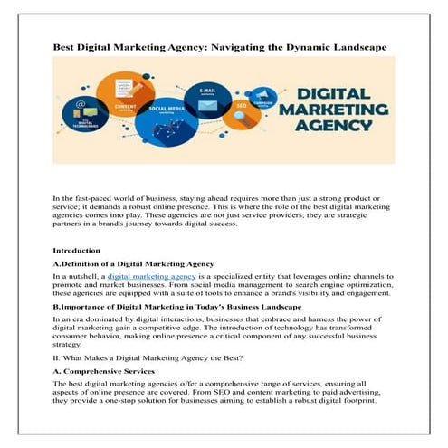 Digital marketing agency checklist | PDF