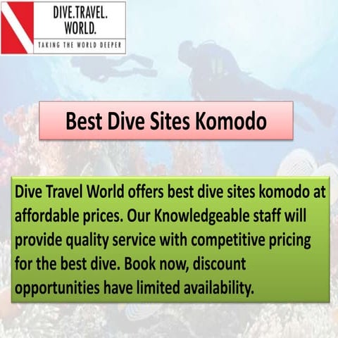 Best dive sites komodo | PPTX