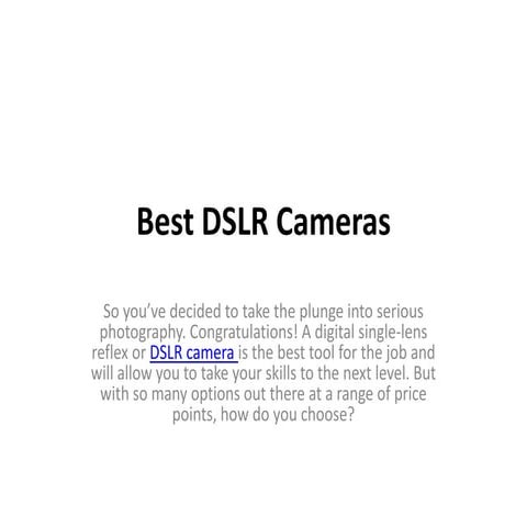 Best DSLR Cameras.pptx
