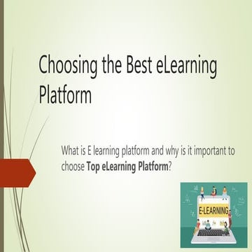 Best elearning platform.pptx | Educational Video Games | Video Game Genres